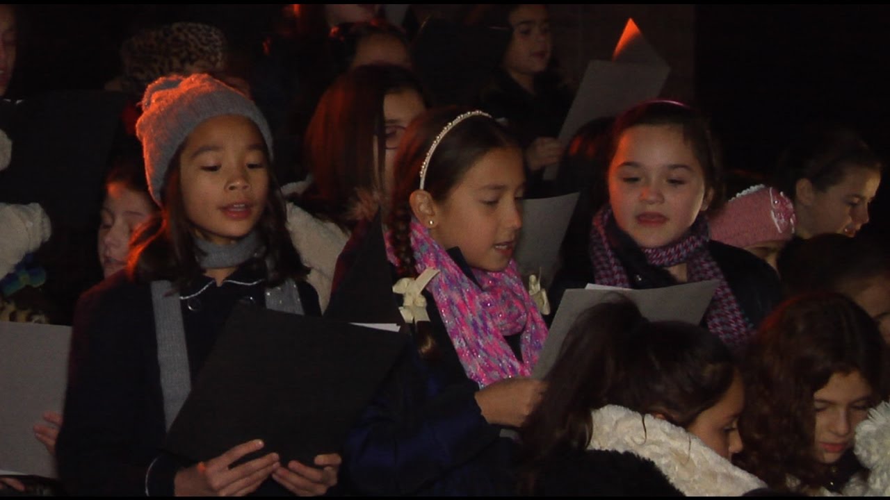 Bay Ridge Generations Join To Celebrate Christmas Lights - YouTube