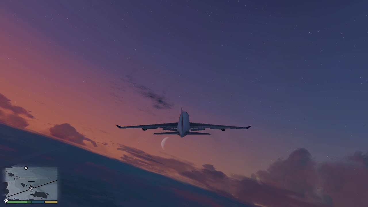 Grand Theft Auto V Airplane Gameplay - YouTube