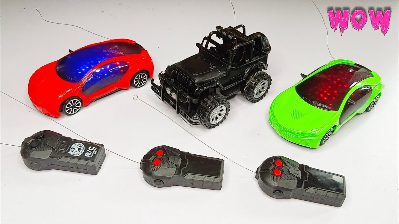 Remote Control Car Vedio|| RC Car VS RC Jeep Unboxing Video || - YouTube