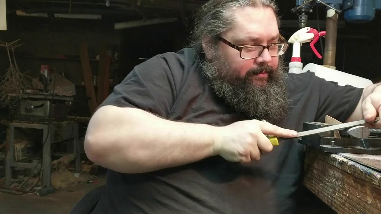 Chef's Knife Fit-up, Pt. 4 - Shaping a Handle by Hand - YouTube