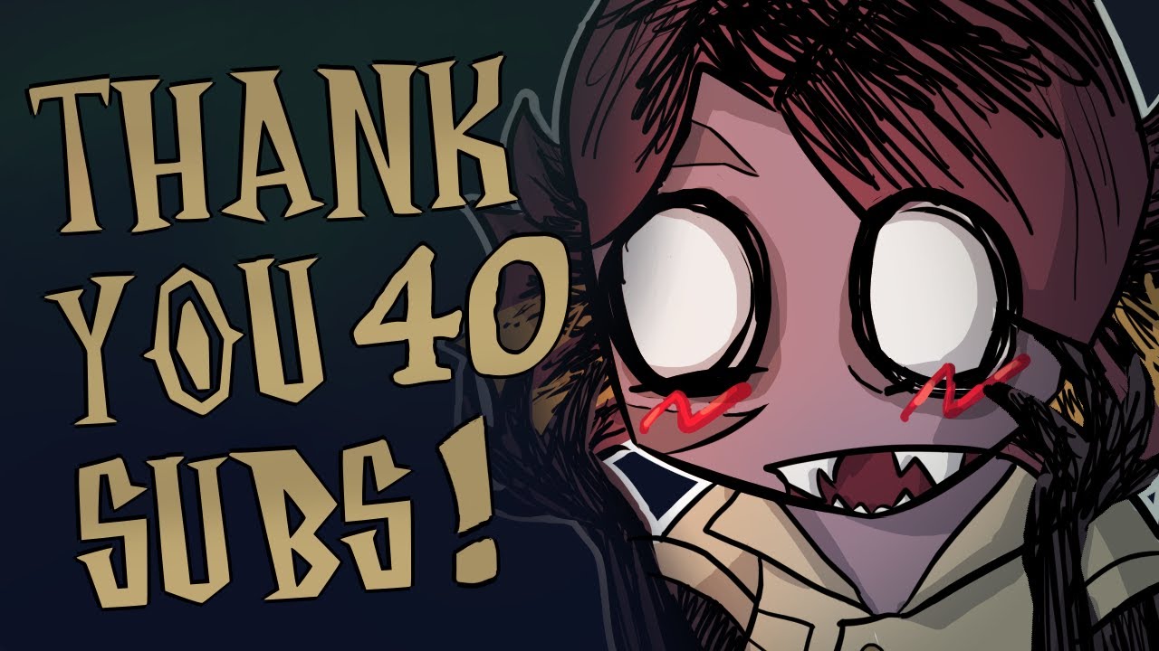 Thank You 40 SUBS! (Quick Animation) - YouTube