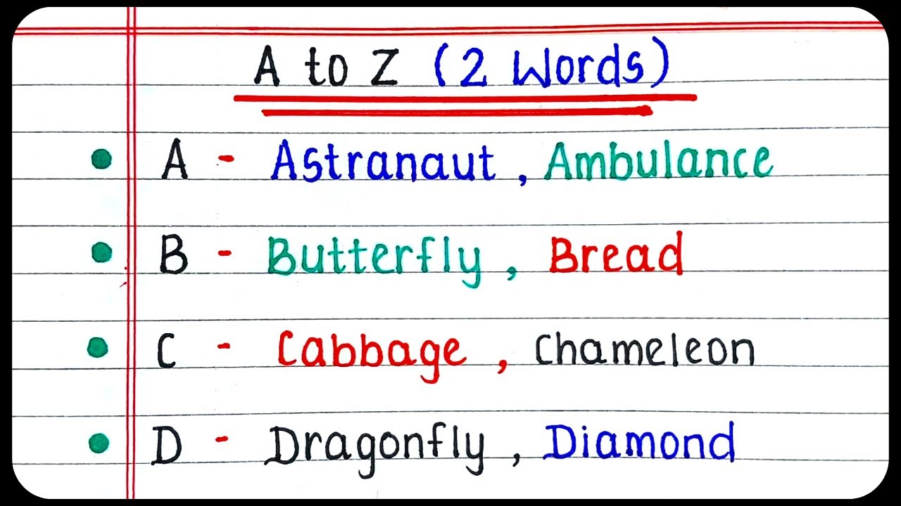 A To Z Alphabet 2 Words A To Z Alphabets With Spelling For 2 Words a-to-z-alphabet-2-words-a-to-z-alphabets-with-spelling-for-2-words