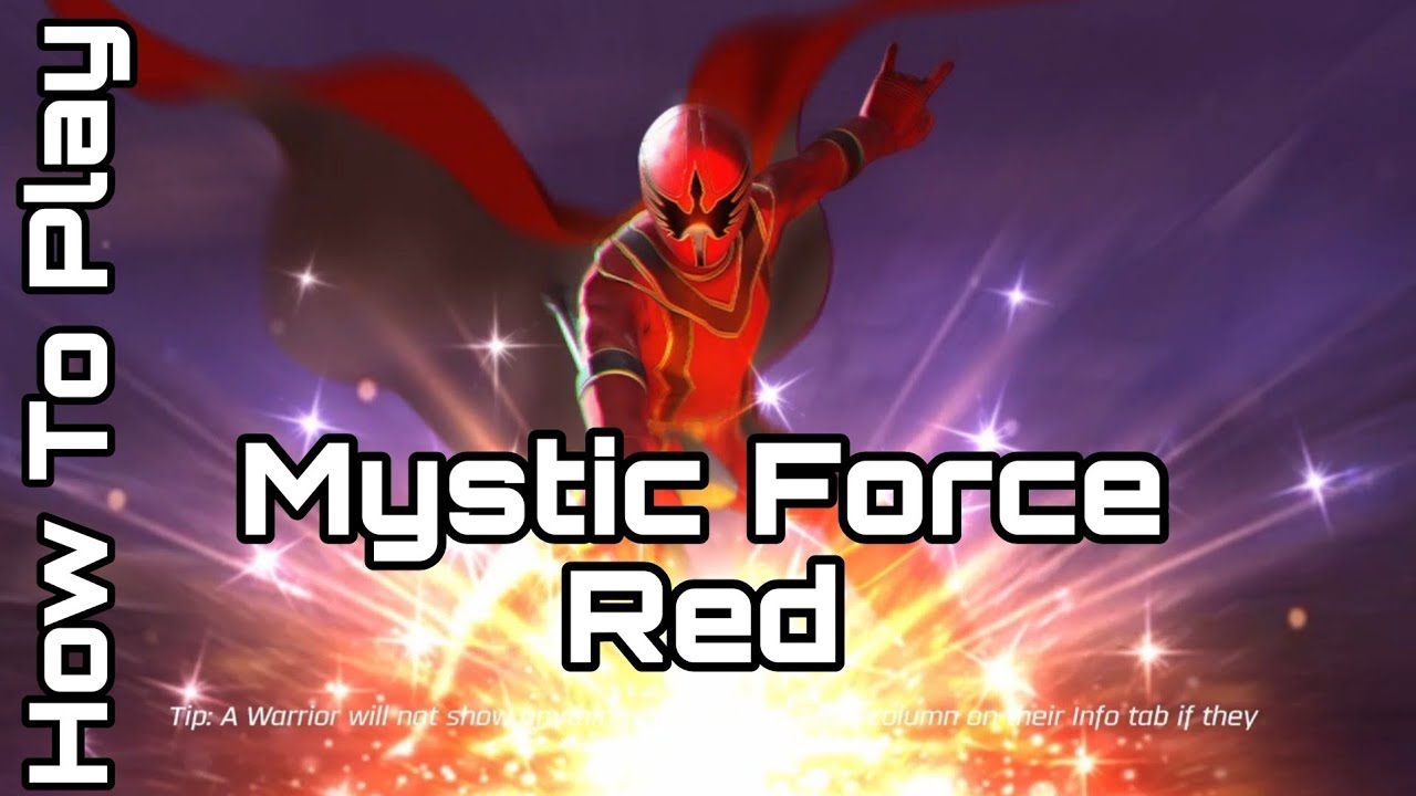 Mystic Force Red, Red Dragon Fire Ranger (How To Play) | Power Rangers ...
