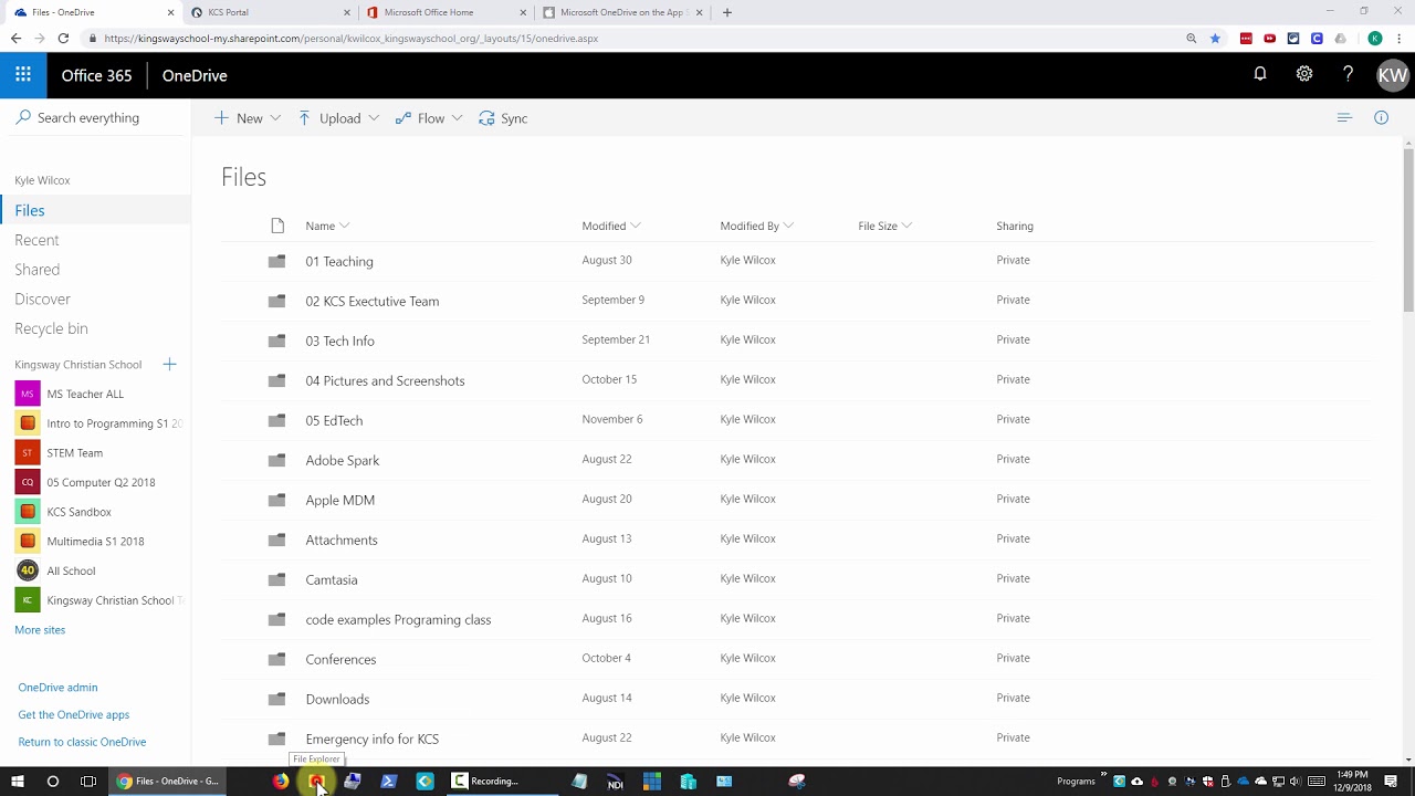OneDrive Quick Start 2018 - YouTube