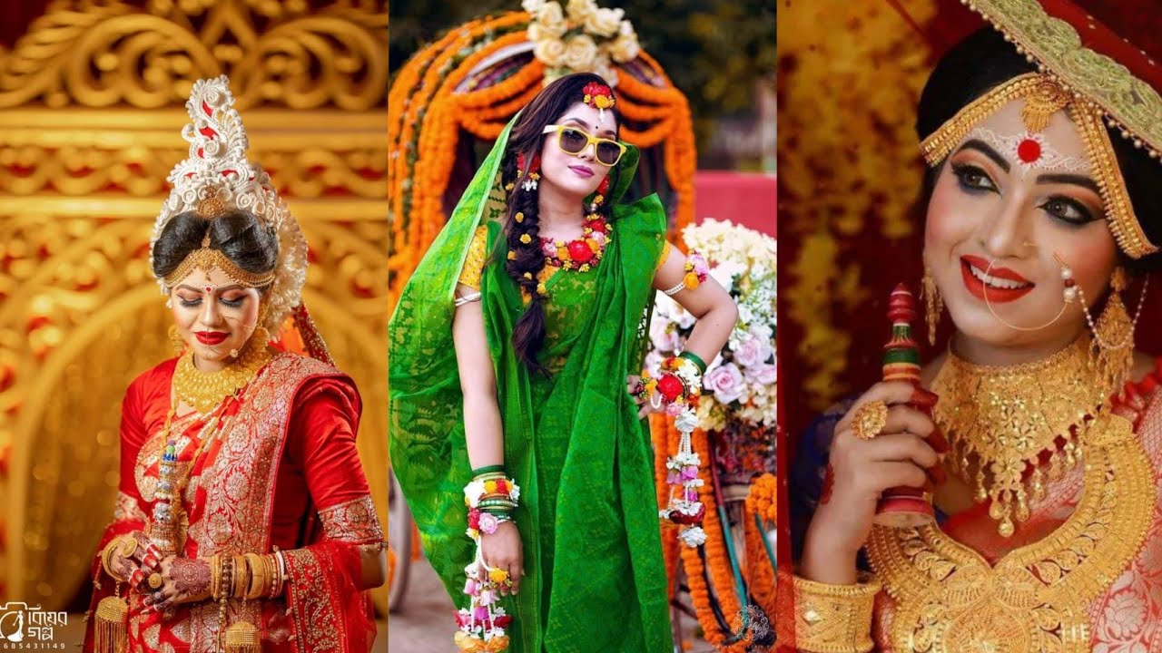 বিয়ের সাজ|বউ সাজ|bow saj|বউ সাজের ছবি| - YouTube