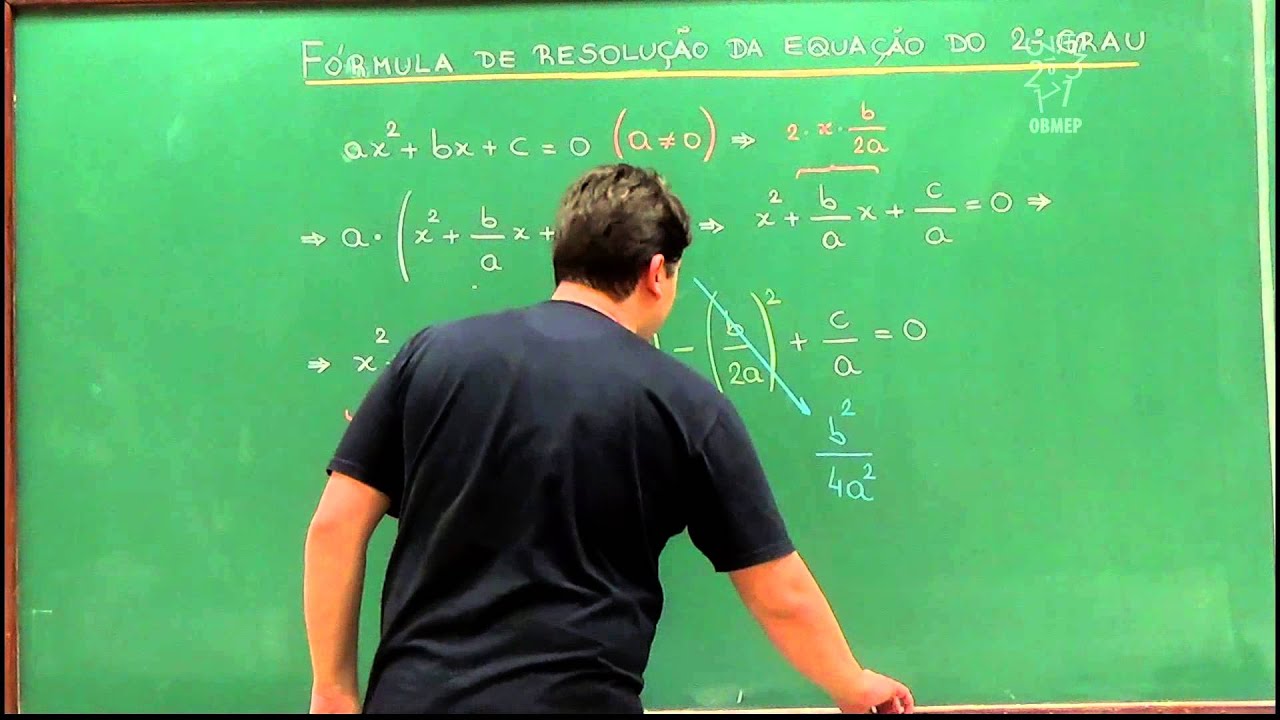 Equação do 2º Grau Parte IV: Fórmula Resolvente da Equação do Segundo ...