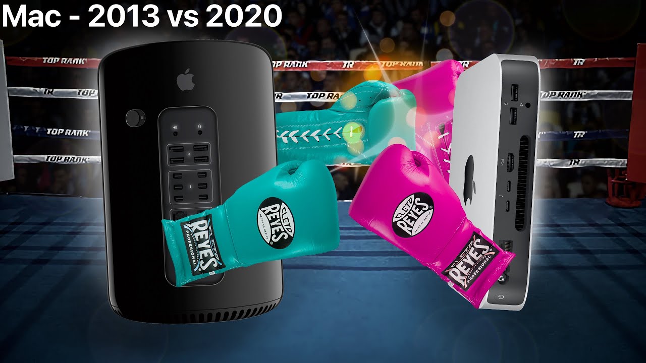 Mac Mini M1vs Mac Pro 2013 Benchmark Battle! - YouTube