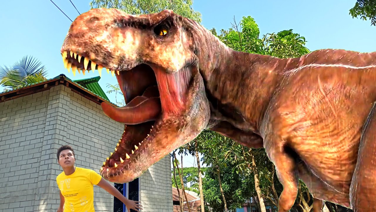 the best - T-Rex Chase -jurassic park new movie- part 2 -dinosaur ...