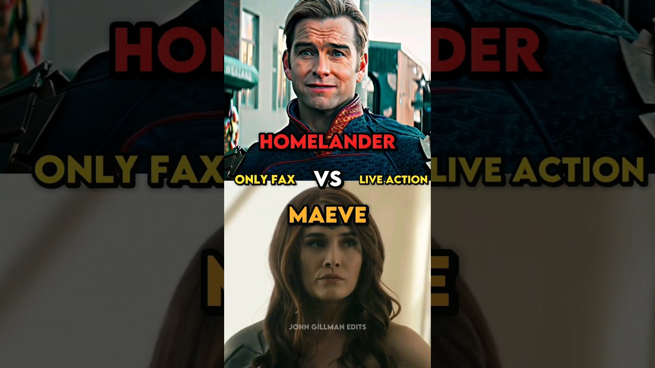 Homelander vs Maeve #shorts #theboys #marvel #dc - YouTube