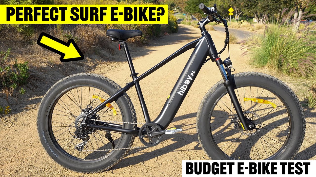 The Perfect Surf Bike? (Hiboy P6 Fat Tire Electric Bike) - YouTube