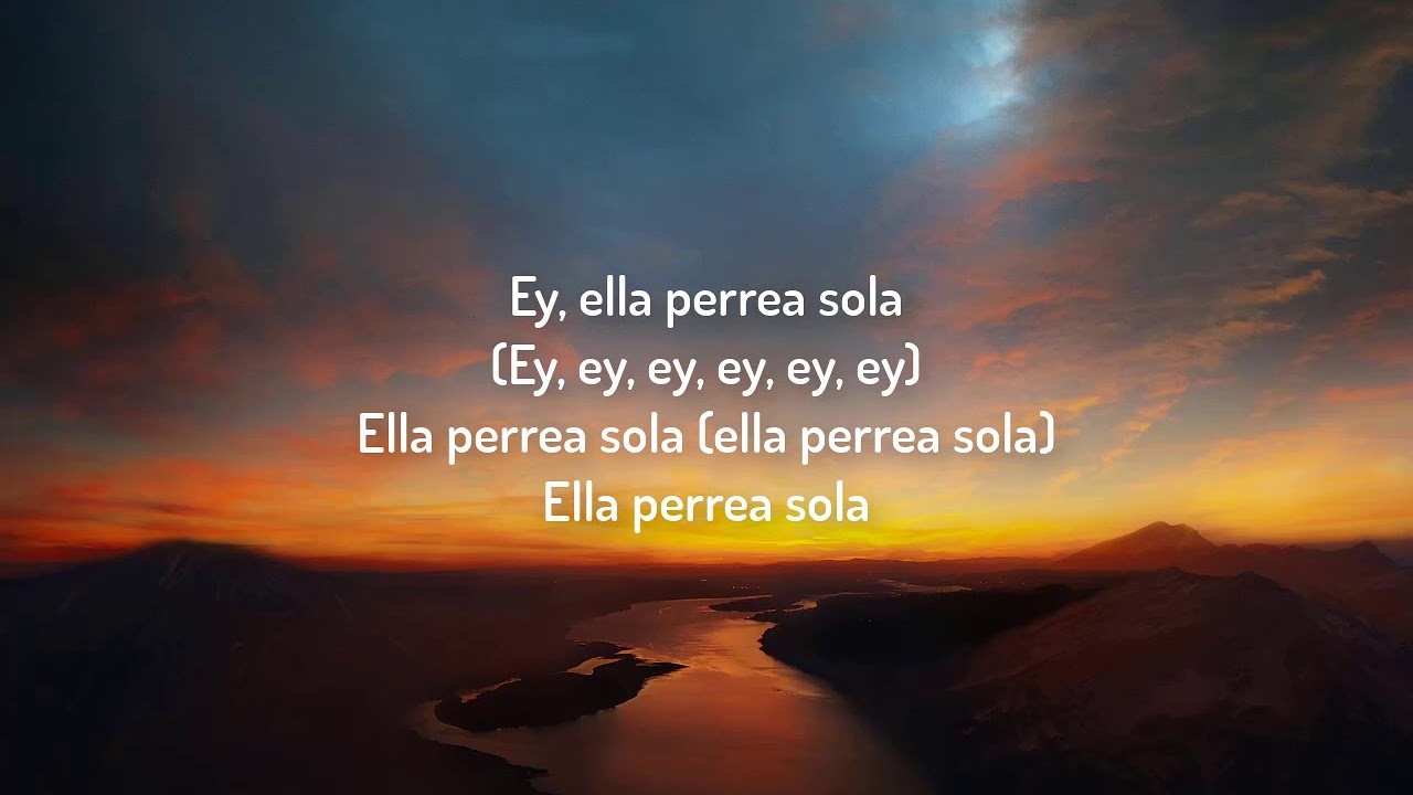 Yo Perreo Sola - Bad Bunny (Letra/Lyrics) - YouTube Music