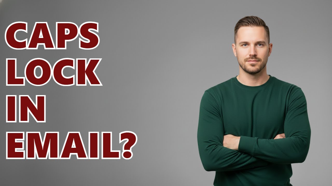 Do Capital Letters Matter In Gmail Address? - YouTube