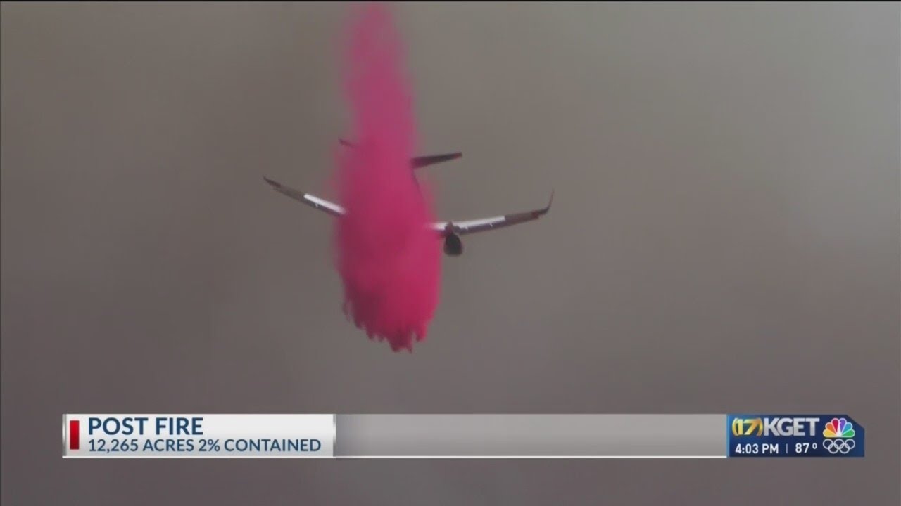 Post Fire burns thousands of acres in Gorman - YouTube