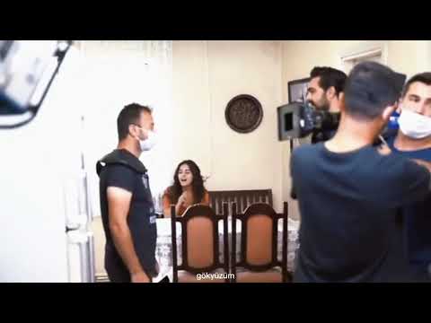 Halil İbrahim Ceyhan ♥️ Sıla Türkoğlu eğlenceli kamera arkası klip 🌹 || Ömrümüzün baharı ||