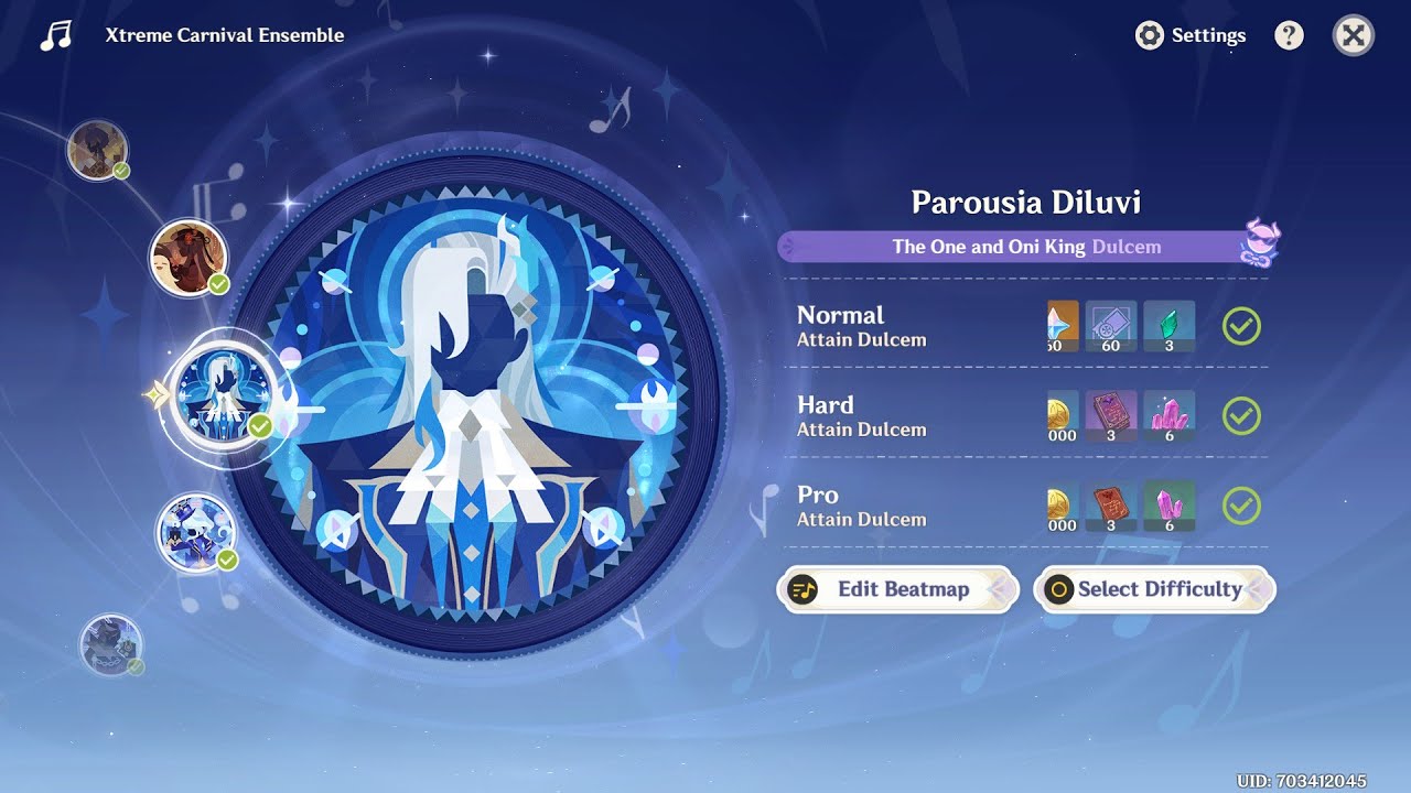 Xtreme Carnival Ensemble: Parousia Diluvi/Oni King FC (Neuvillette ...