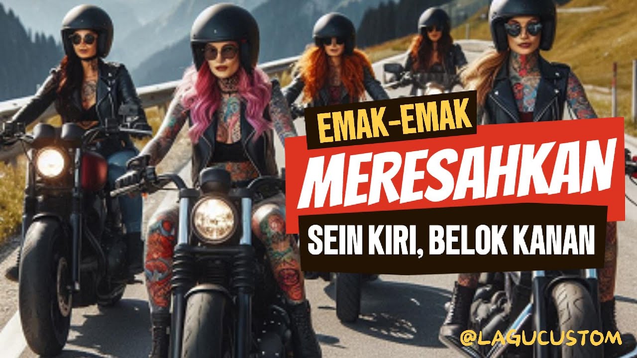 Lagu Custom - Emak-Emak Meresahkan, Sein Kiri Belok Kanan(Official ...