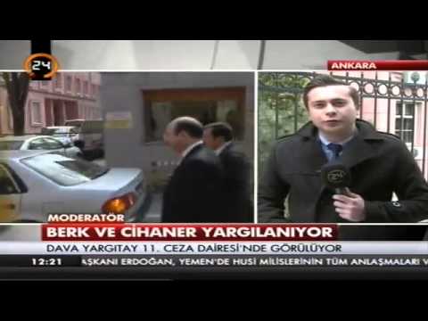 İlhan Cihaner Erzincan Davası Duruşması  (Kanal 24 Canlı- 27 Mart 2015)