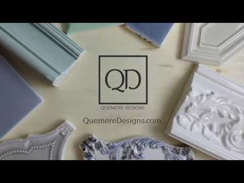 Quemere Designs Handcrafted Custom Tile - YouTube