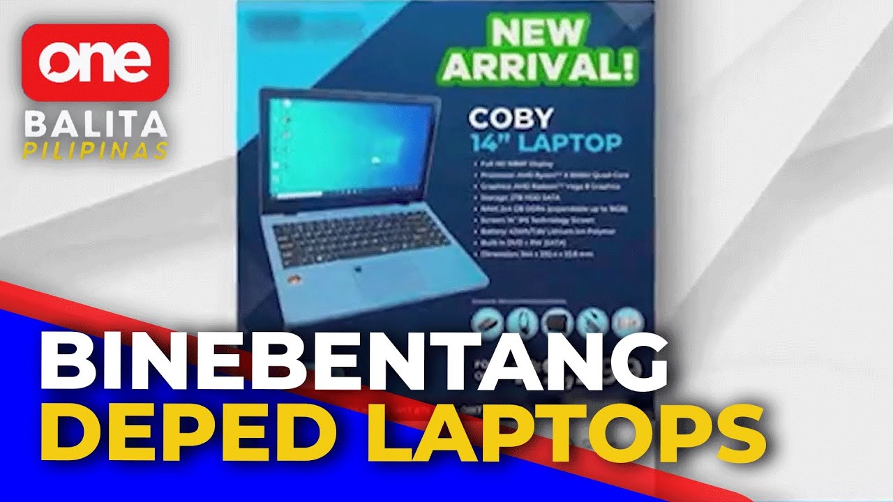 DepEd laptops, ibinebenta sa surplus store sa Cebu - YouTube