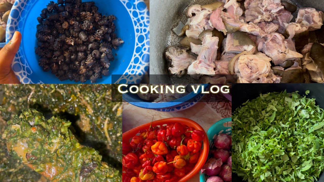 HOW TO MAKE AFANG SOUP THE CALABAR WAY😋 #vlogmas2023 - YouTube