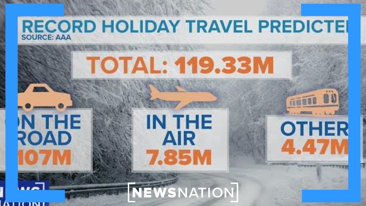 Travelers brace for weather-related delays as millions head out for ...