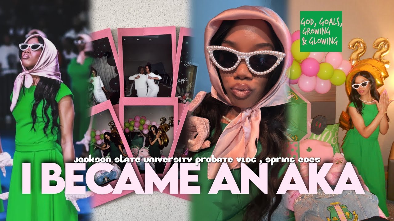 my probate vlog ♡ | i crossed AKA | jsu spring 2025 (SPECIAL HBCU ...