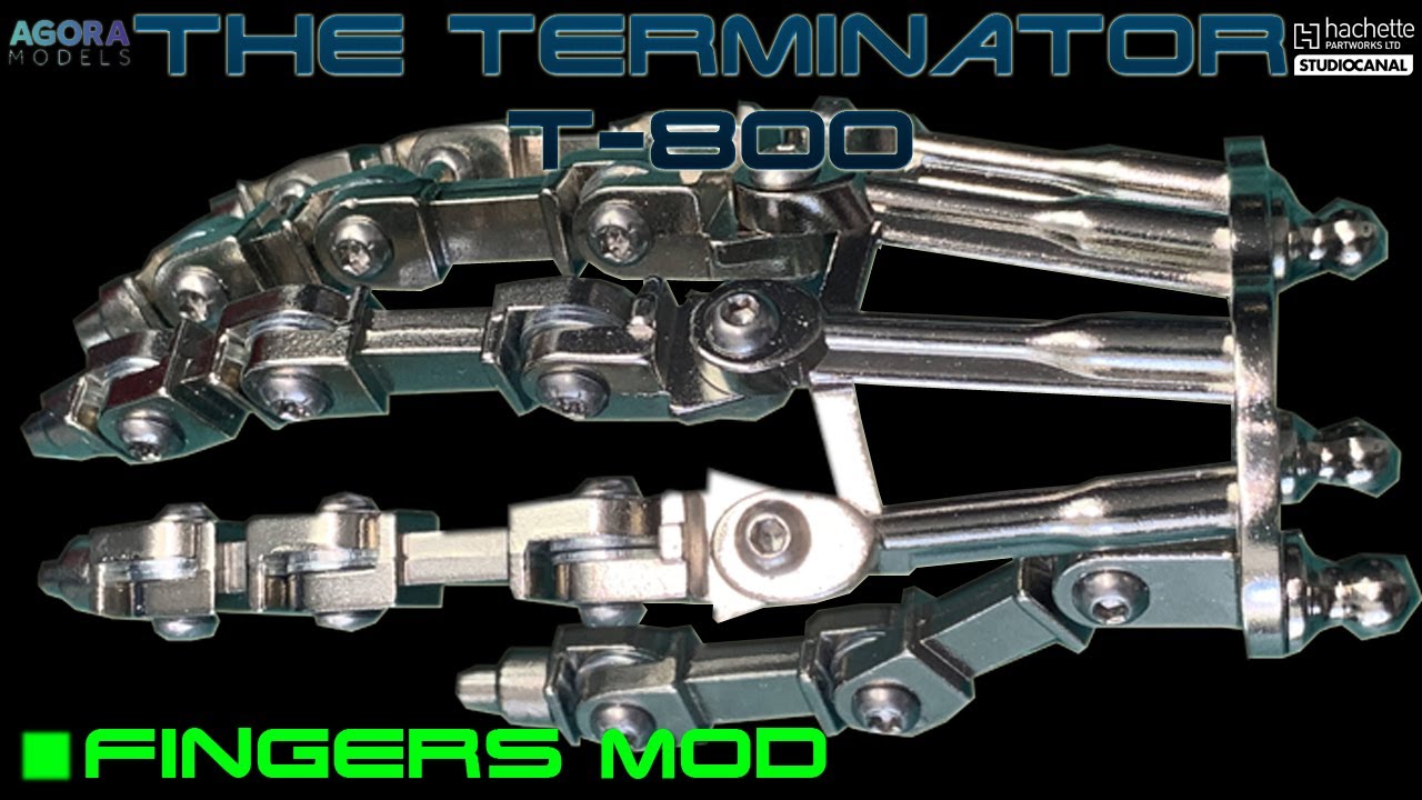 Úprava - Prsty / Fingers Mod, Terminator T-800 Agora Models (Scale ...