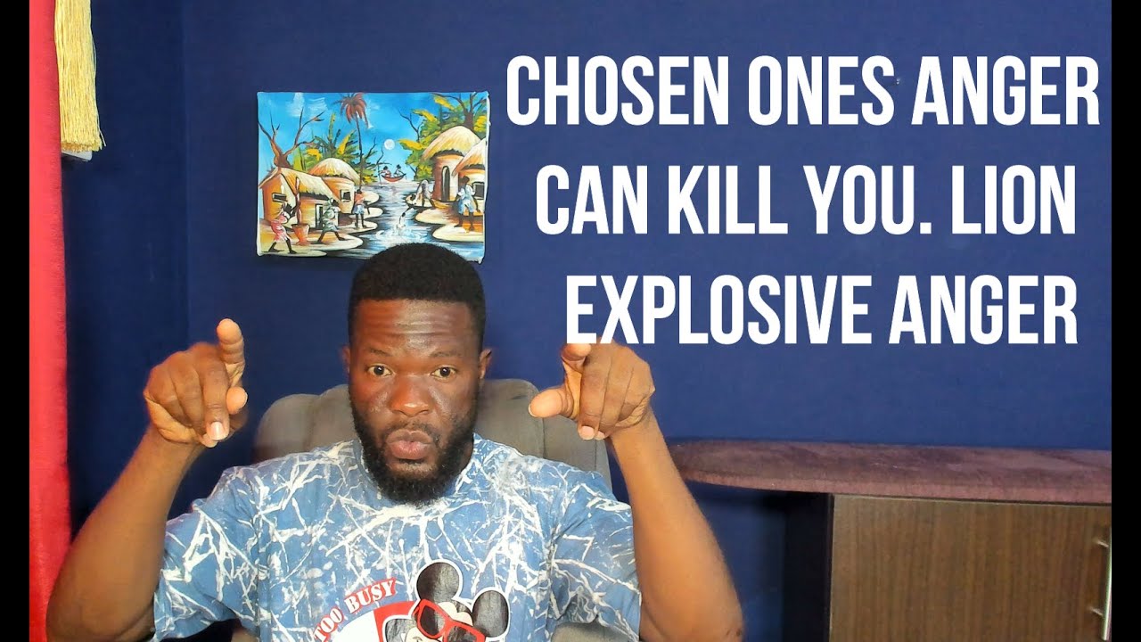 Chosen Ones Anger Can Kill You Explosive Lion Anger... - YouTube