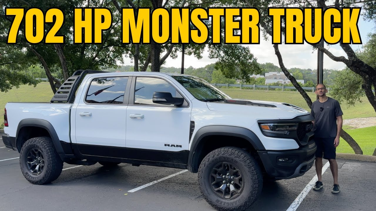The 702 HP Hellcat Dodge Ram TRX Is Crazy In All The Right Ways - YouTube