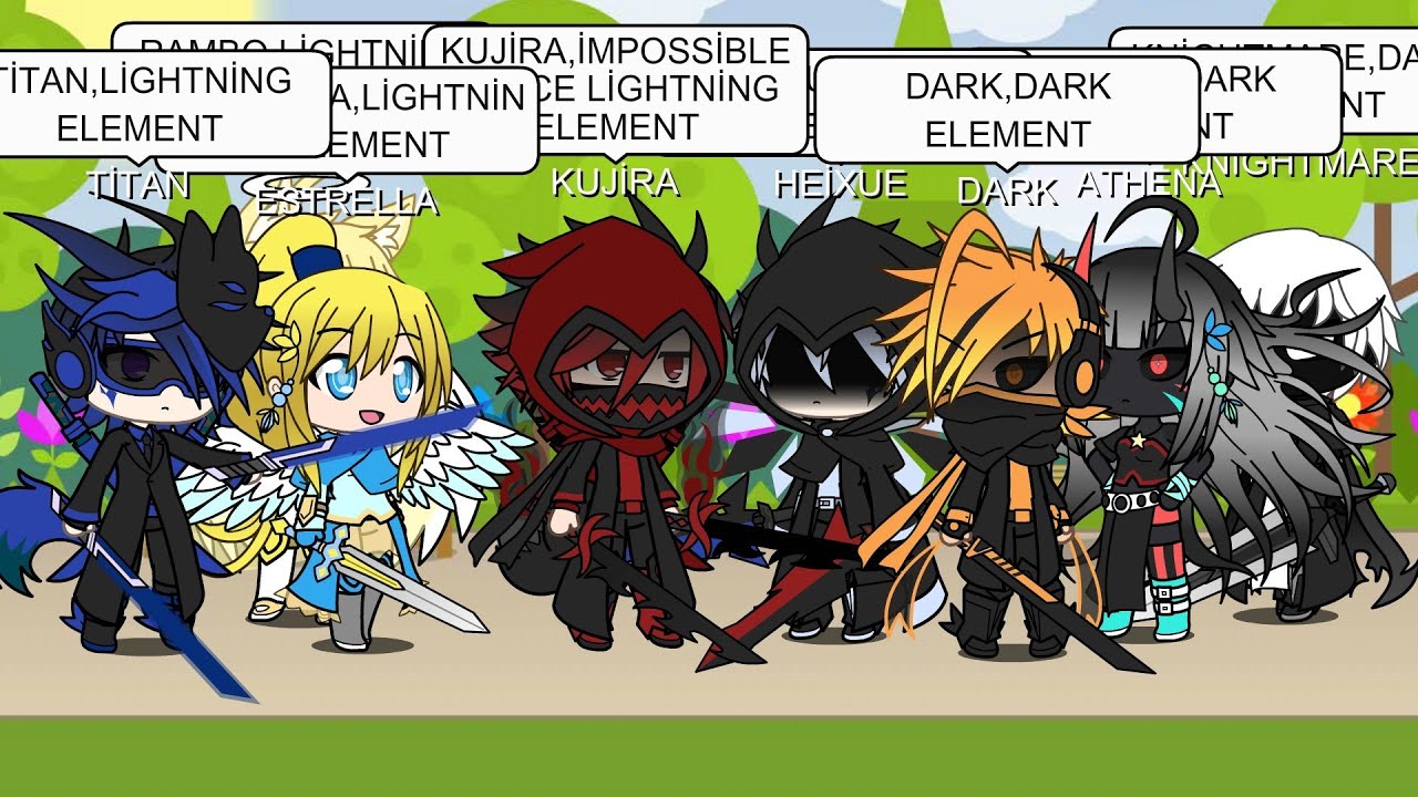 L GHT NG ELEMENT VS DARK ELEMENT GACHA L FE YouTube