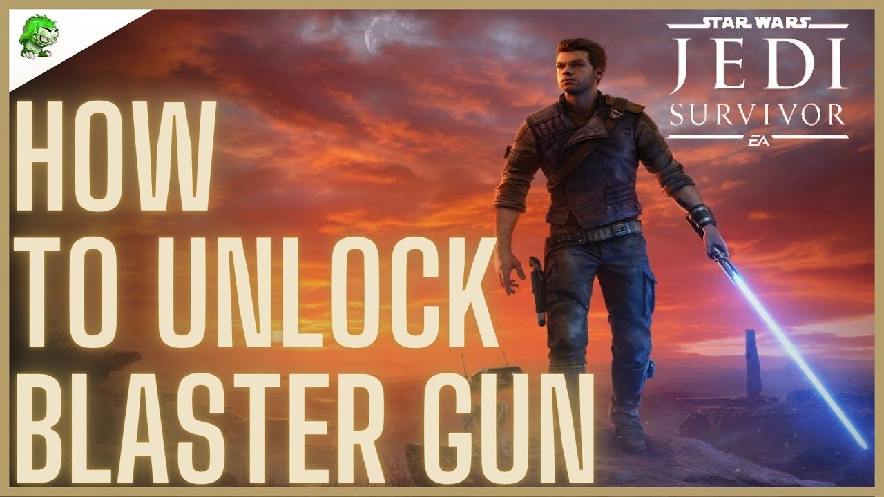Star Wars Jedi Survivor How to unlock Blaster Gun - YouTube