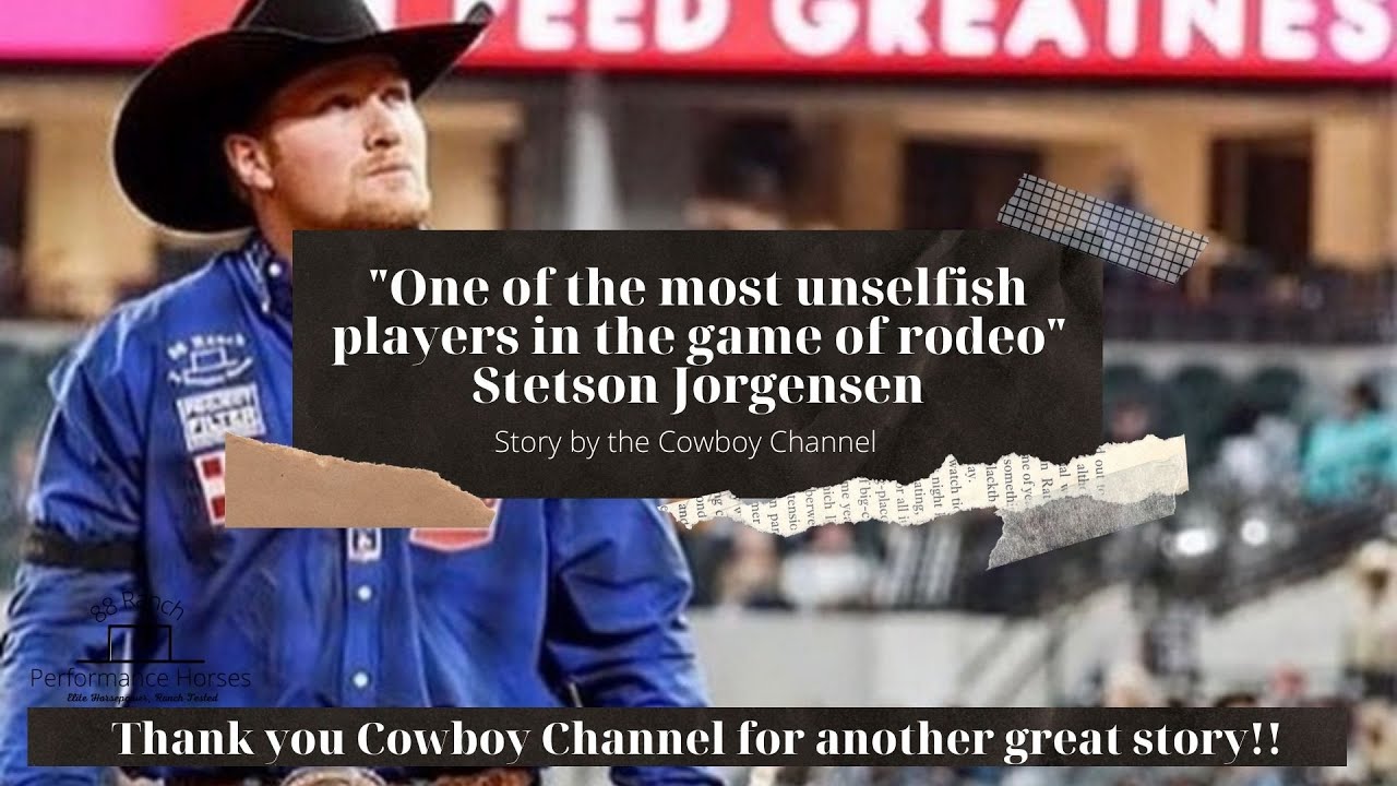 "One of the most unselfish players in the game of rodeo" - Stetson ...