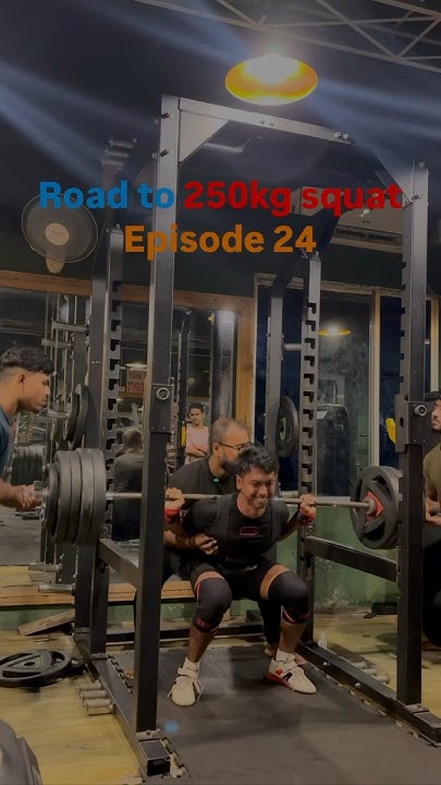 Road to 250kg squat episode 24 #minivlog #powerlifting #shors - YouTube