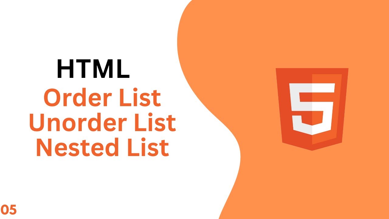 Html listing tag For Beginners | Upgrade Skill - YouTube