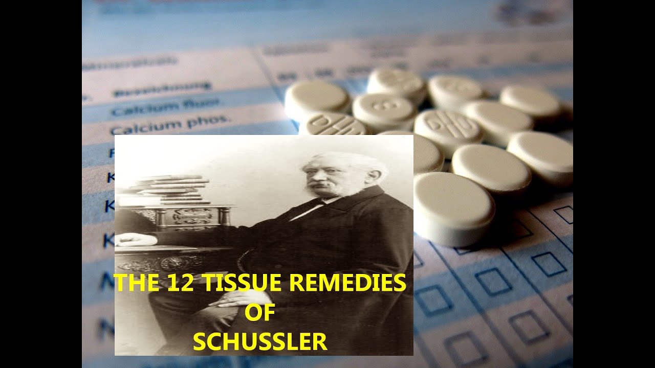 12 TISSUE REMEDIES of SCHUSSLER - YouTube