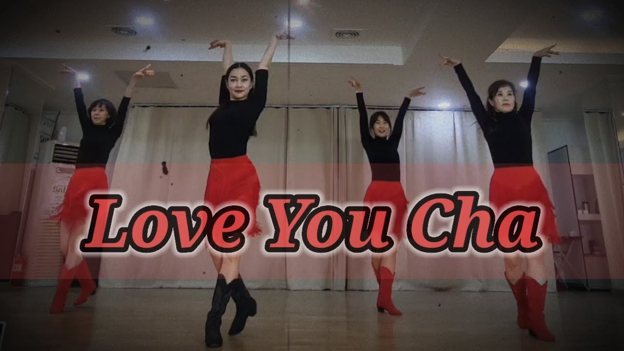 Love You Cha Line Dance (Demo & Count) | Beginner | 러브유차라인댄스 | 초급라인댄스 ...