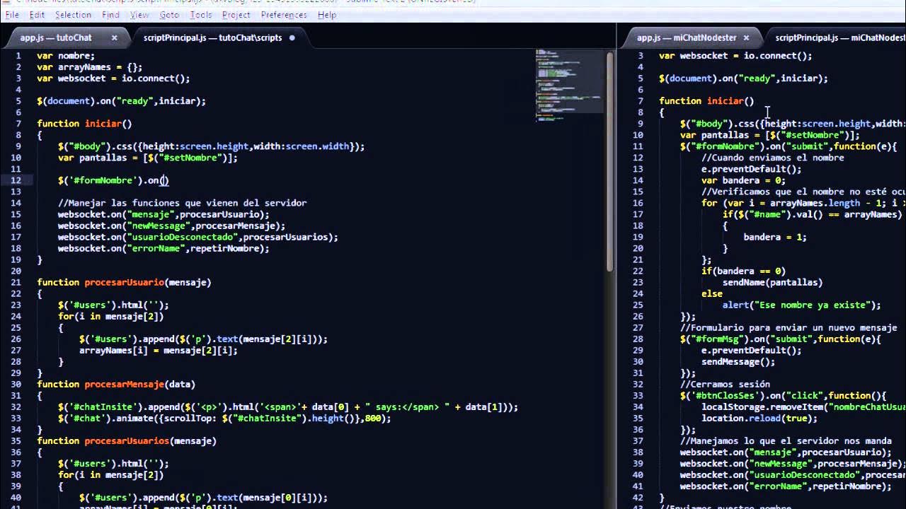 Chat con Node.js + Express + Socket.io - YouTube