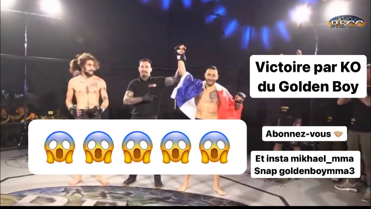 MMA world champion : victoire par KO du golden boy - YouTube