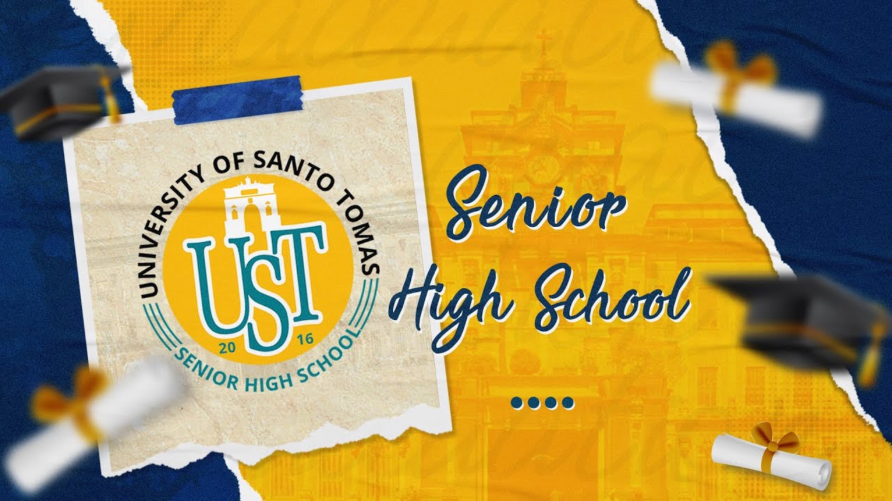 UST Senior High School students (Batch 1 HUMSS) Solemn Investitures ...