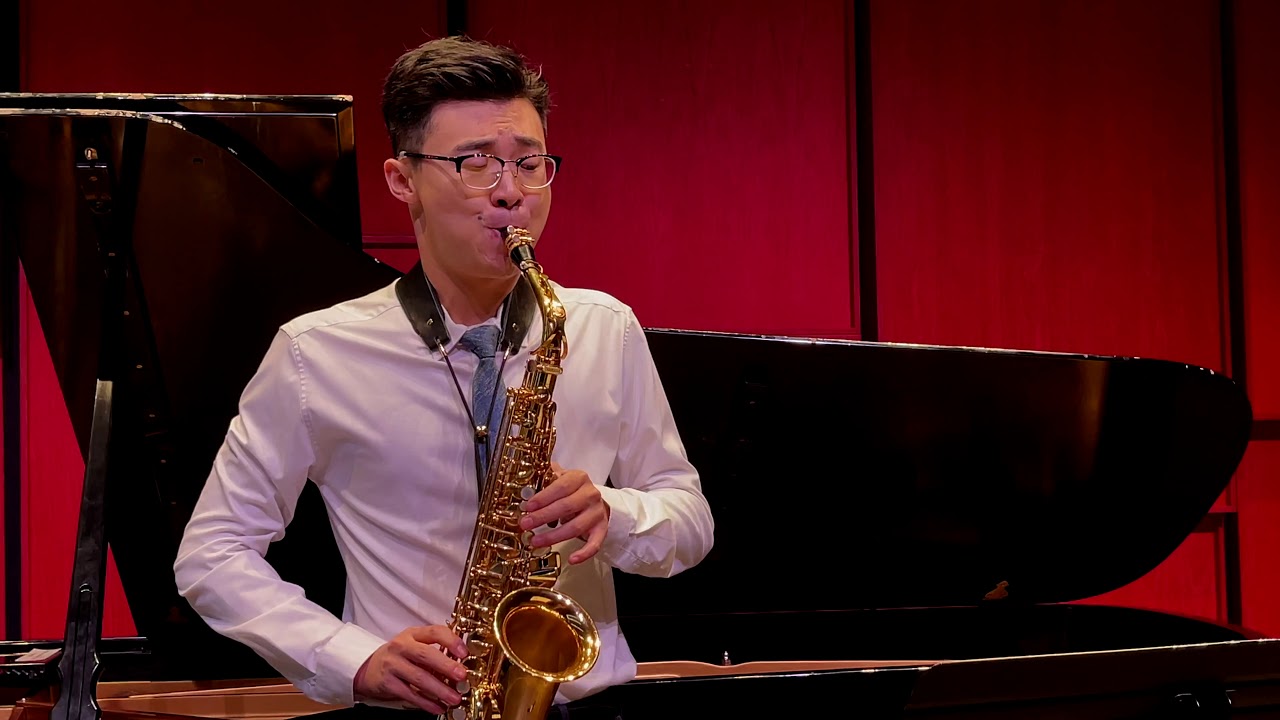 Saxophone & Piano 【Light Blue Memory】---Jichen Zhang & Peter Liu - YouTube