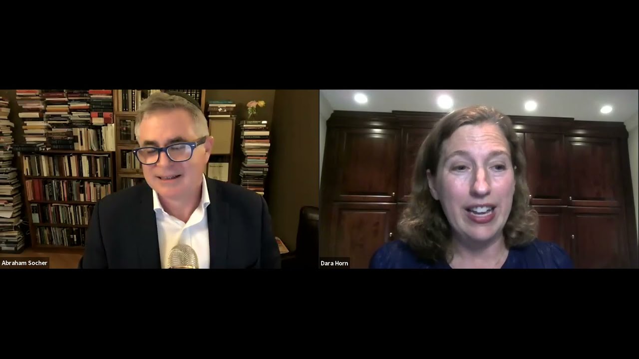 The Allure of Dead Jews: A Conversation with Dara Horn - YouTube