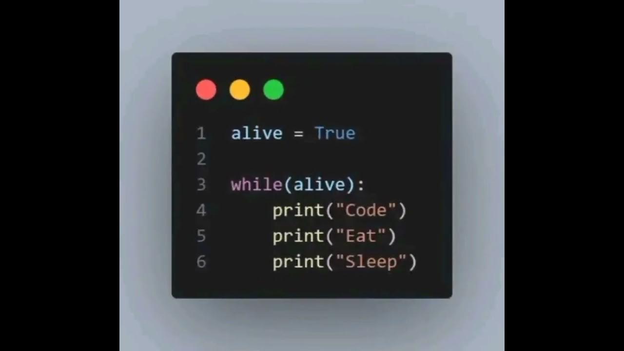 EAT SLEEP CODE REPEAT - YouTube