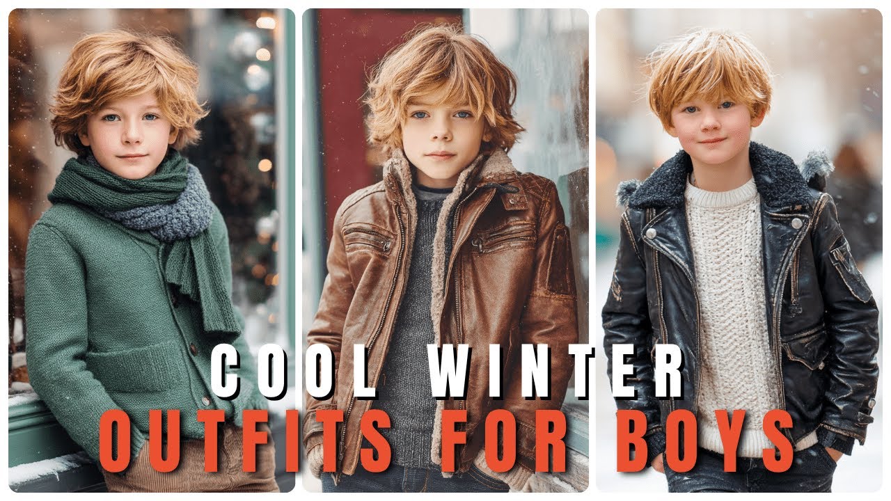 20 Cool Winter Outfit Ideas for Boys to Stay Warm & Stylish - Boy's ...