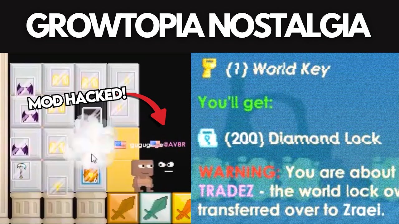 10 years of INSANE Growtopia Moments - YouTube