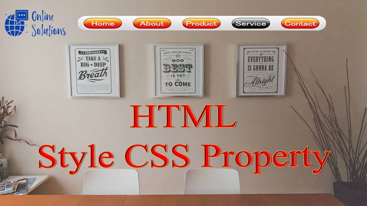 Style Css property - YouTube