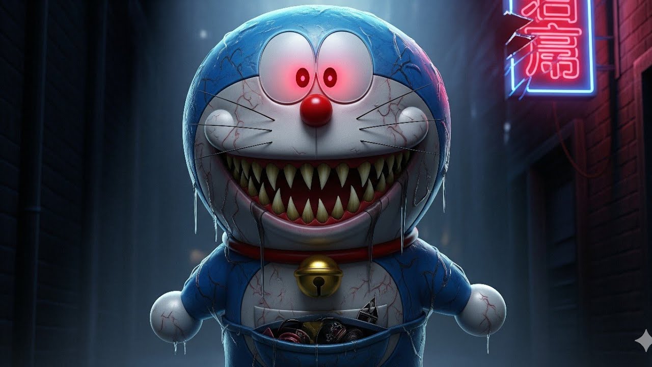 ডোরেমনের আসল রূপ | scary Doraemon #1 - YouTube
