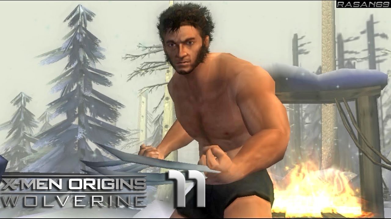 X-Men Origins - Wolverine (PSP) walkthrough part 11 - YouTube
