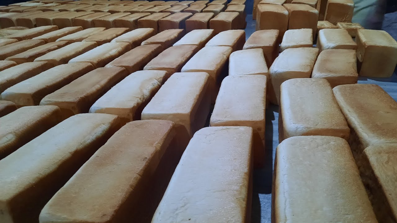 How to Make bread Recipe | Bakery Bread making | factory in pakistan ...