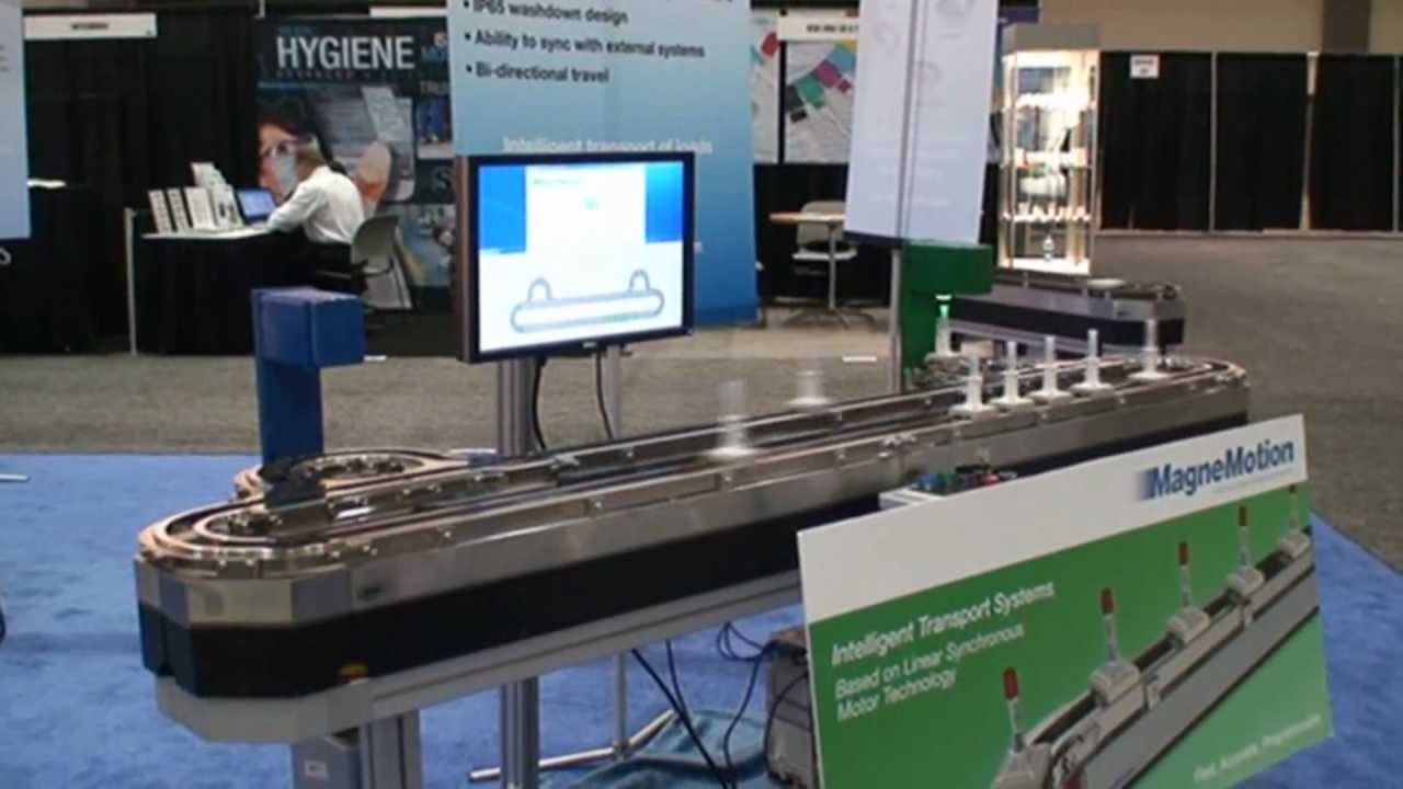 MagneMotion's MagneMover LITE intelligent transport system at Clinical ...