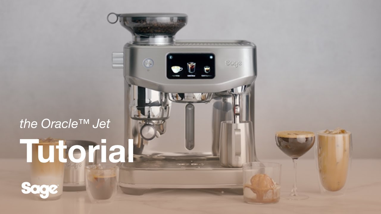 the Oracle™ Jet | Learn how to use our new Cold Drink features | Sage ...